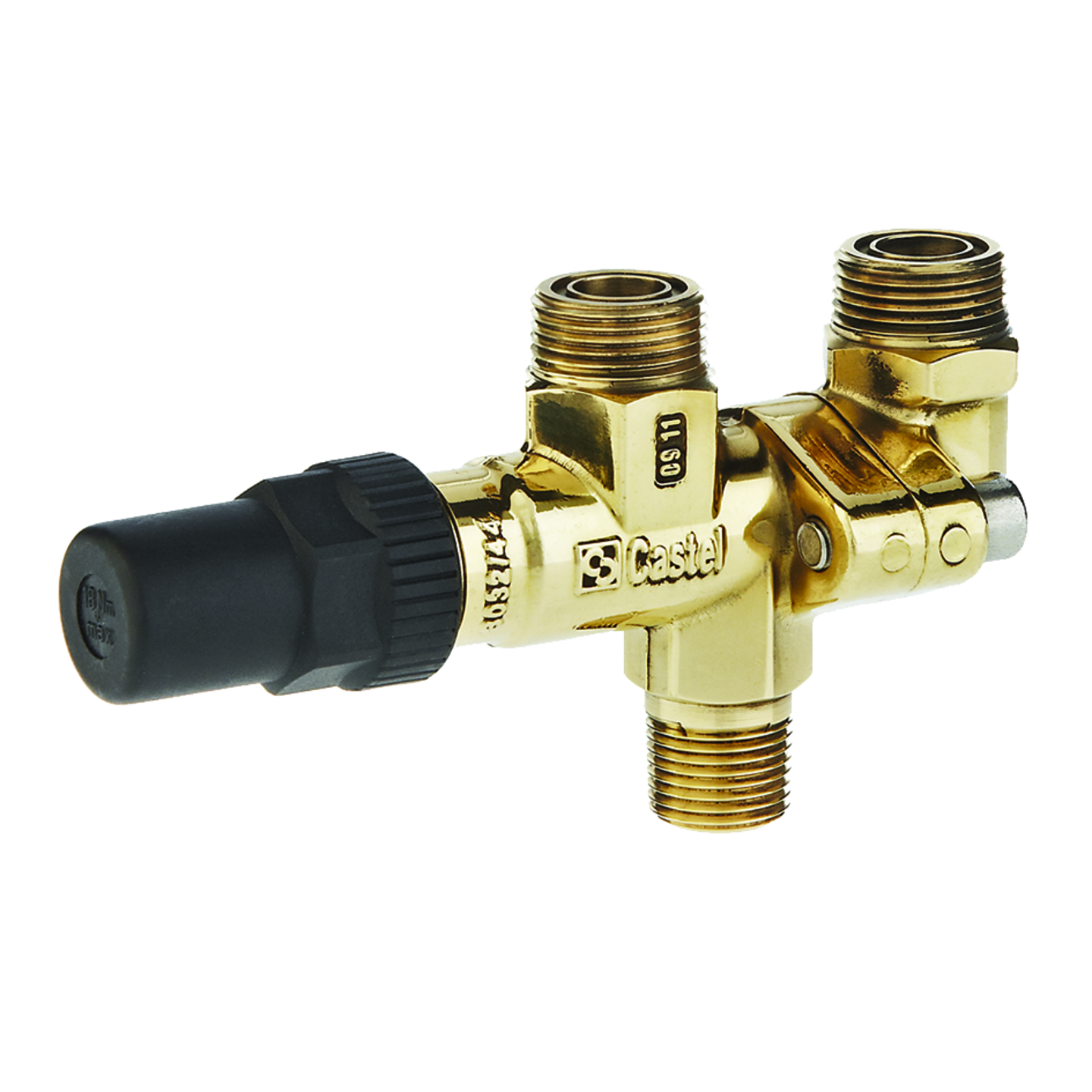 CASTEL - Vanne 3 voies 3032E/33-CO2