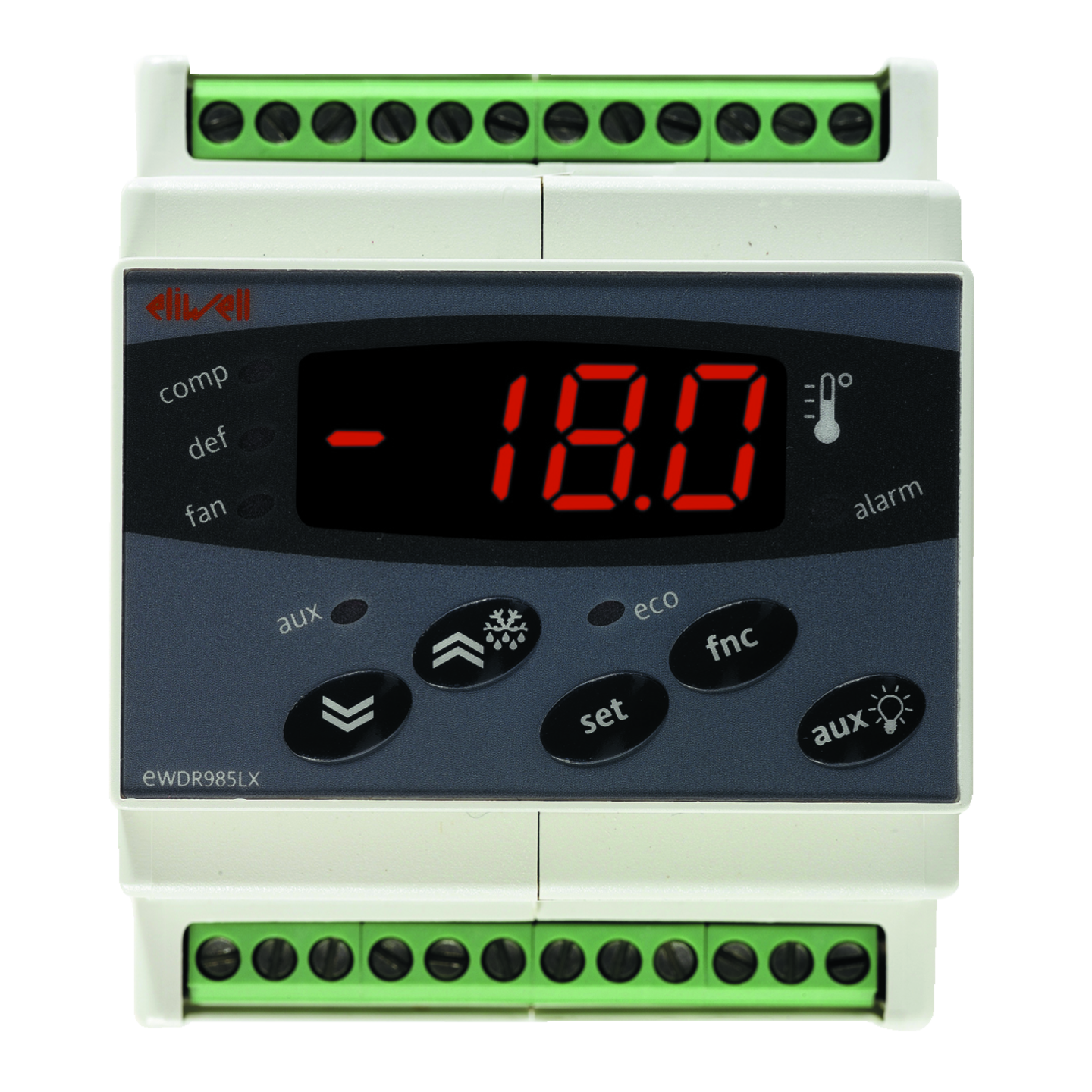 ELIWELL - Régulateur RAIL DIN DR985LX CSK