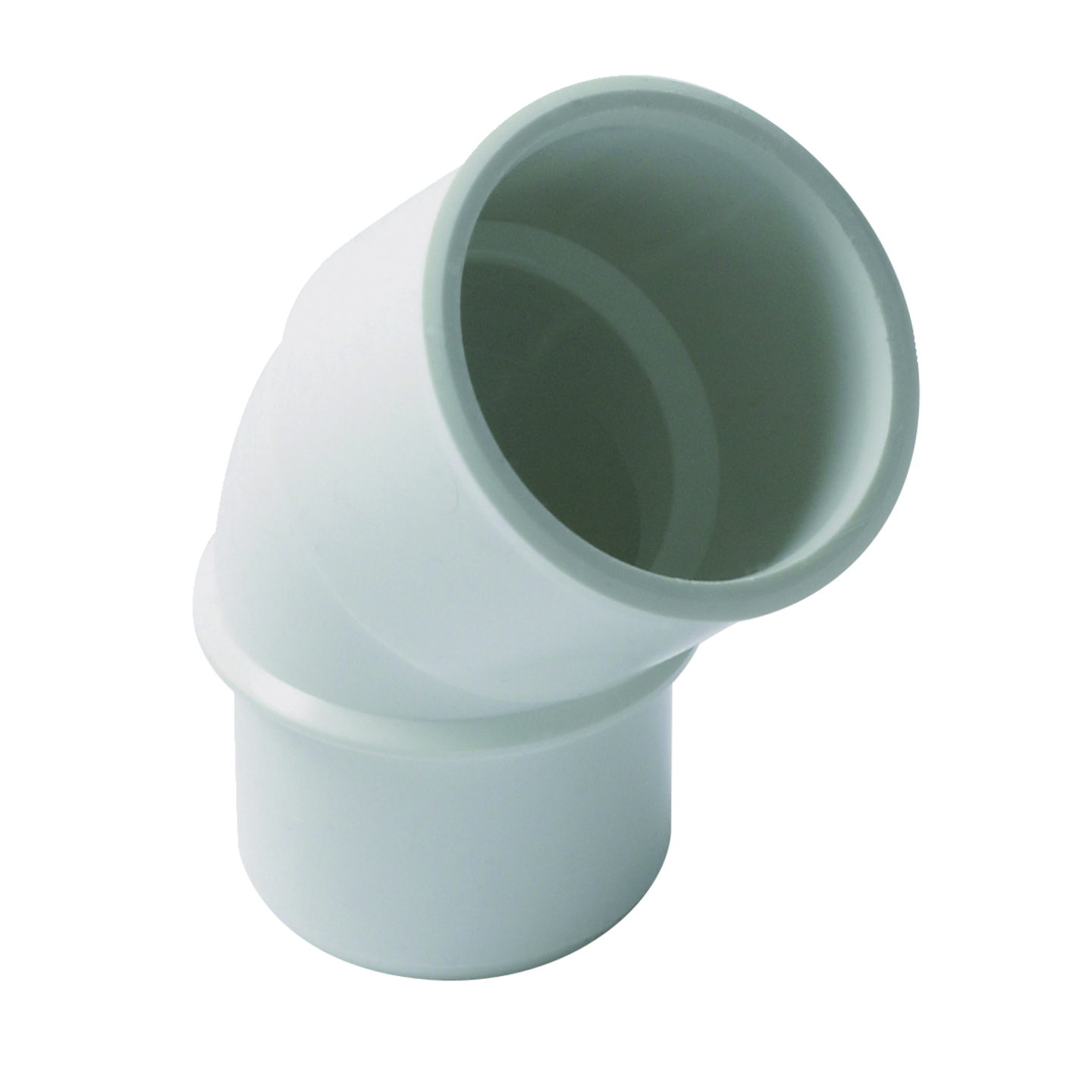 NICOLL - Coude 45 M-F PVC blanc 32 mm