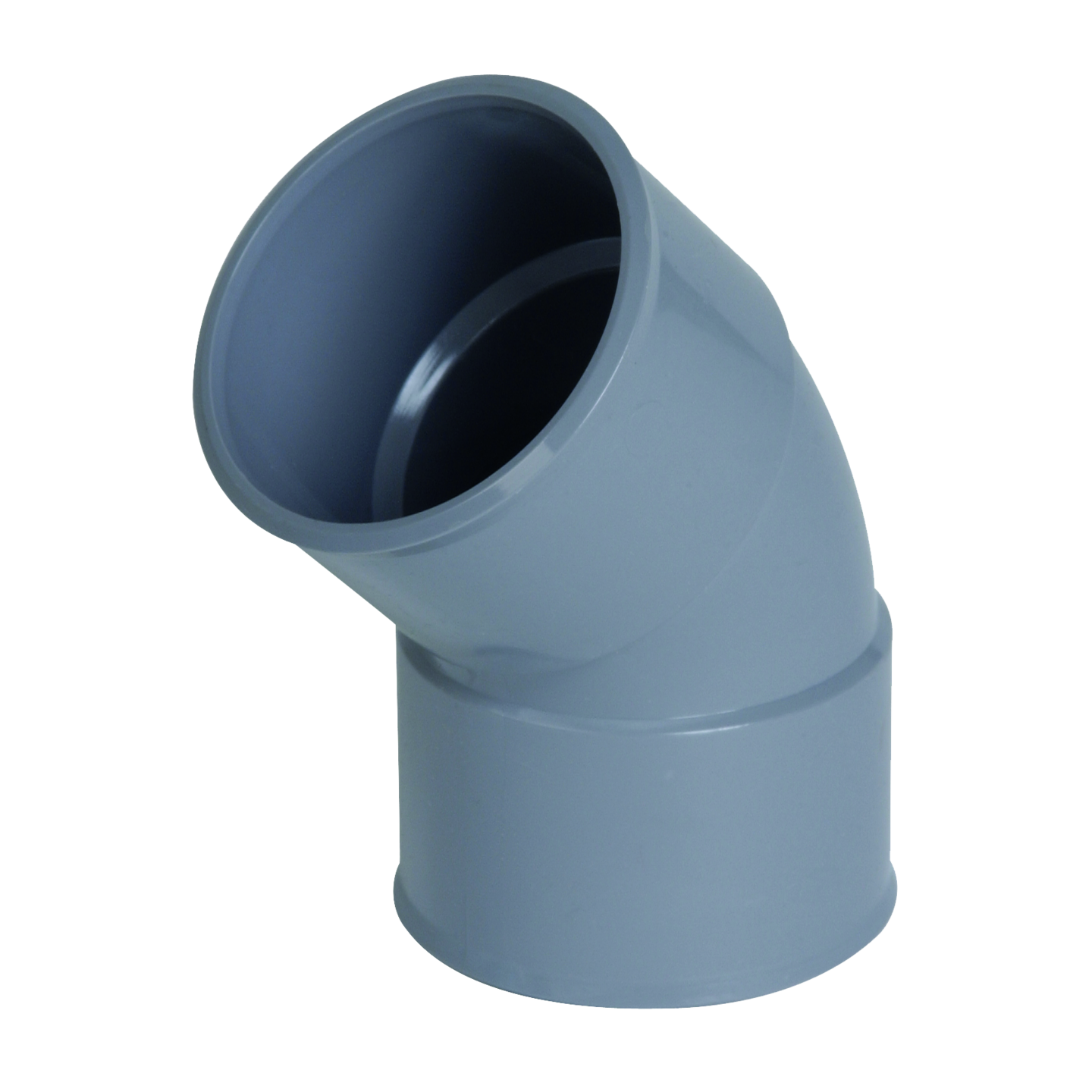 NICOLL - Coude 45 F-F PVC gris 40 mm