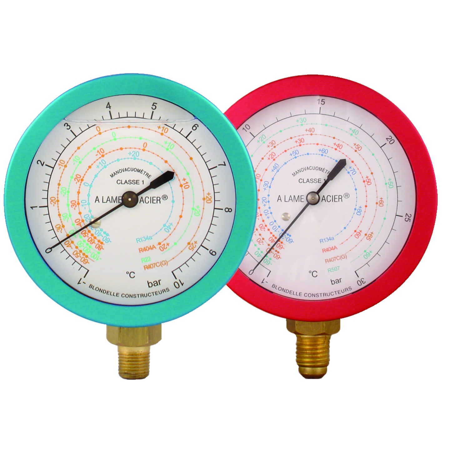 BLONDELLE - Manomètre de montage MA1003V14S-7341