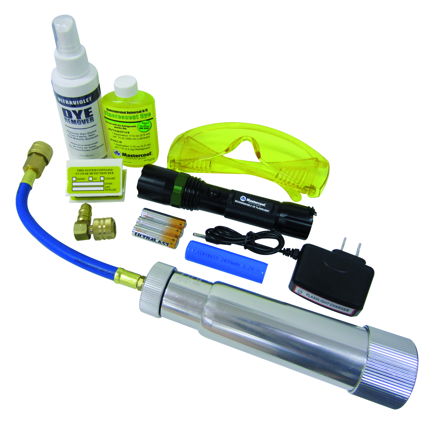 MASTERCOOL - Kit détection de fuites UV