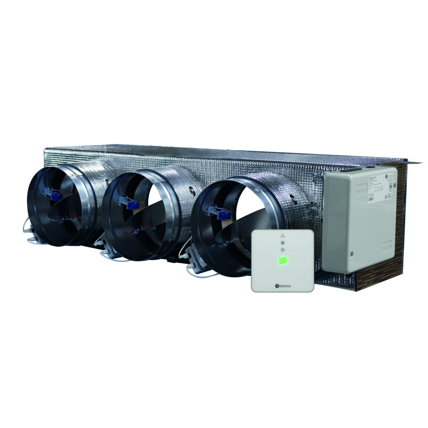 Pack Easyzone 25 medium Daikin 3x200 + plenum reprise 2x250