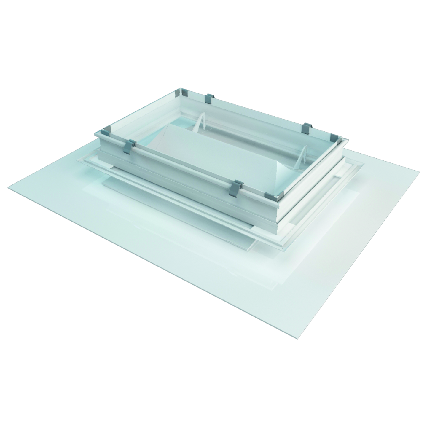 BAILL INDUSTRIE - Diffuseur de soufflage Confort White 300x150 mm