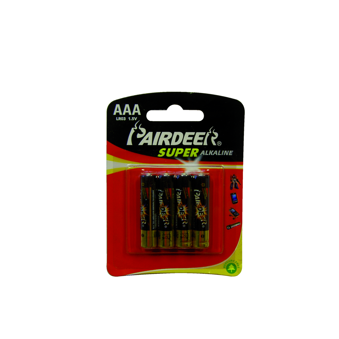 Piles classiques AAA